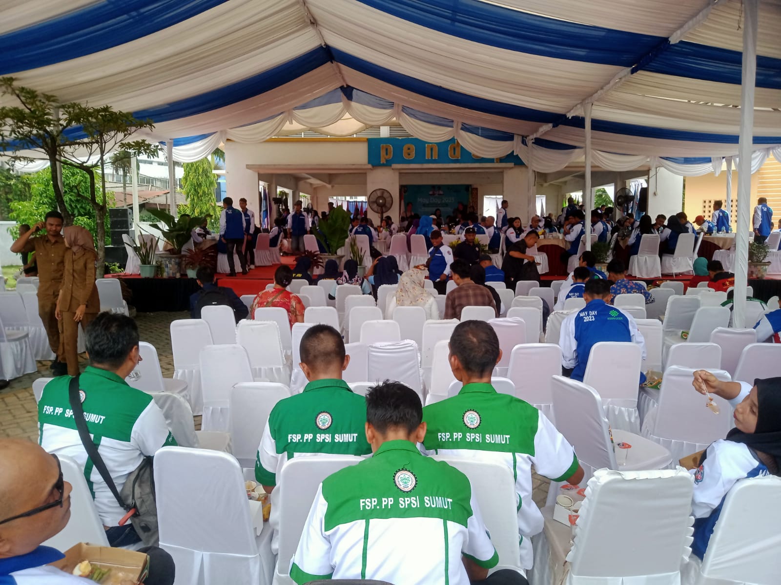 Wakil Bupati Deliserdang Hadiri Acara May Day Bersama Organisasi Buruh