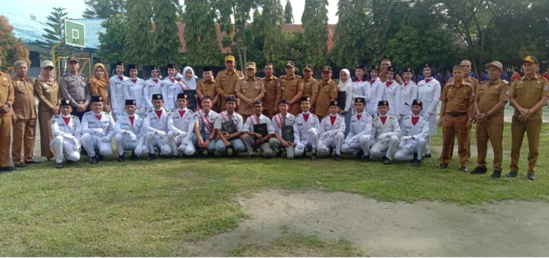 Wabup Deliserdang Ikuti Upacara Kesadaran Nasional di SMAN 1 Batang Kuis