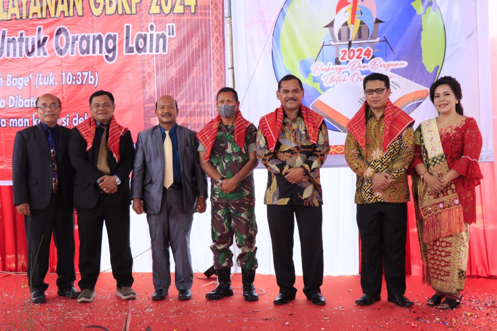 Kegiatan Pencanangan Sasaran Pelayanan Gereja Batak Karo Protestan (GBKP)