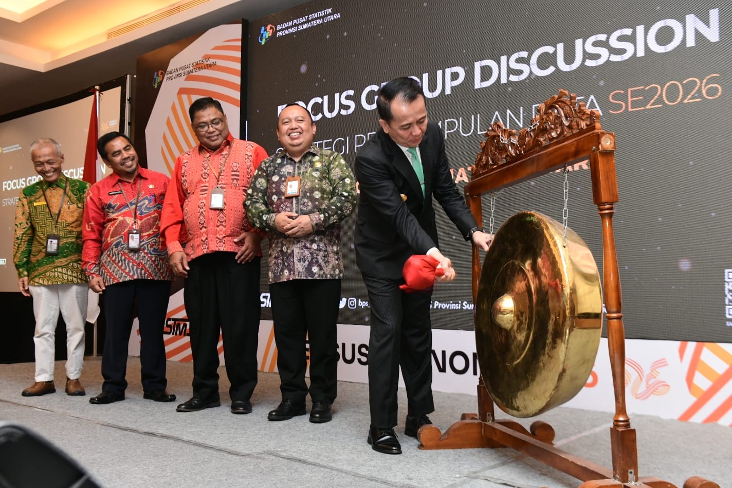 BPS Sumut Gelar FGD, Sukseskan Sensus Ekonomi Tahun 2026