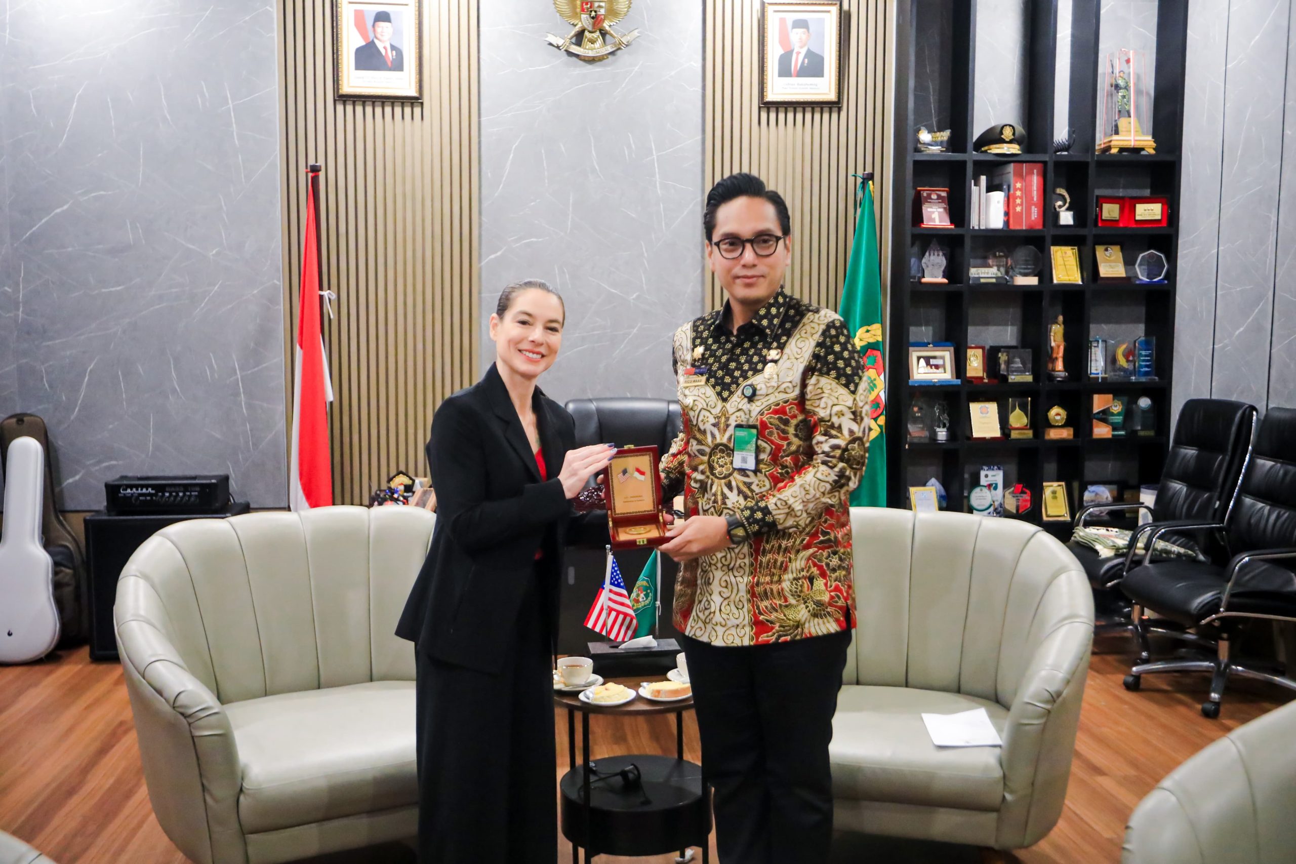 Terima Kunjungan Konsul Amerika Serikat, Rico Waas Bahas Peluang ...